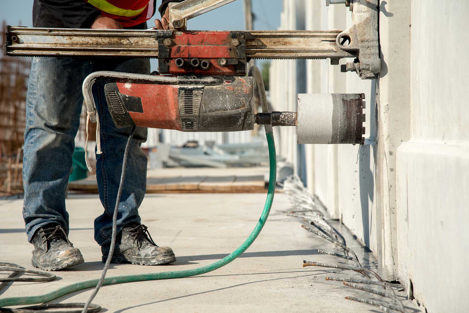 How Concrete Coring Helps with Commercial HVAC Installations